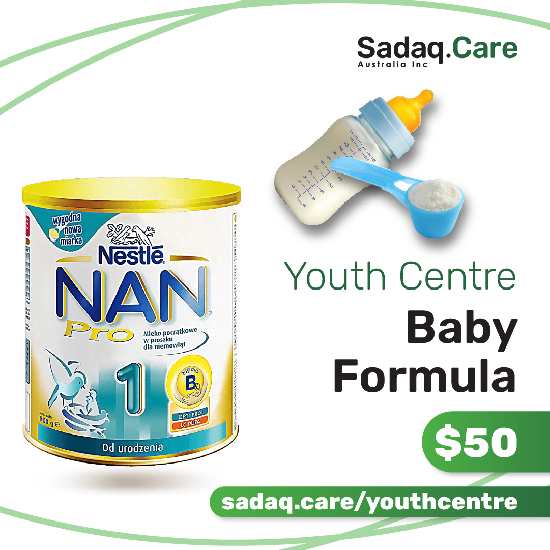 Youth Centre - Baby Formulas - SadaqCare